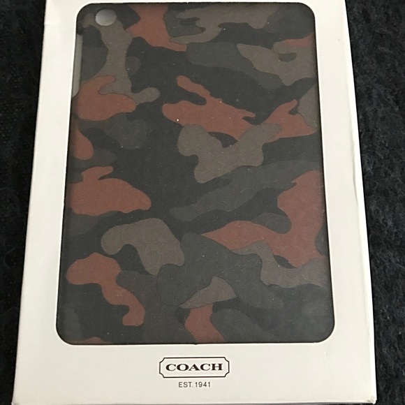 Coach | Other | Coach Mini Ipad Case Camouflage Design | Poshmark